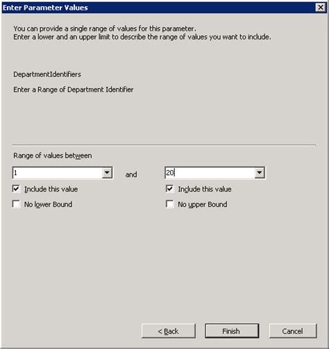 Working With Parameter Fields In Crystal Reports