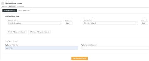 using pgbouncer connection pooler for postgresql with