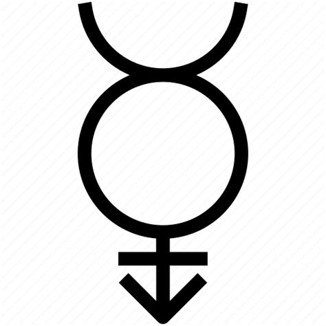 Sex Gender Sign Transgender Intersex Mercury Unisex Icon