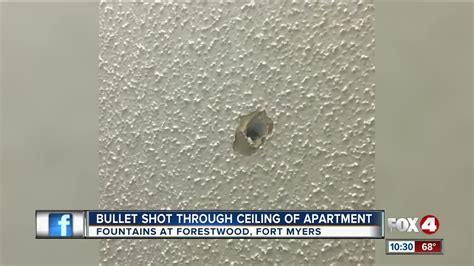 Woman Nearly Hit By Bullet Fired Through Ceiling
