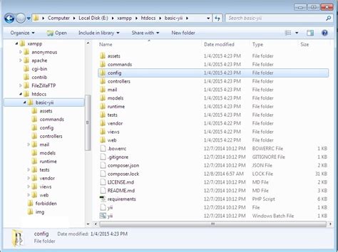 install yii 2 0 manually or without composer