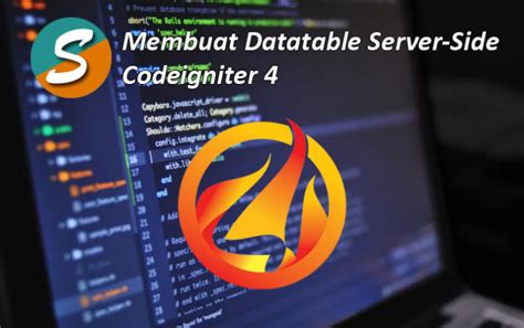 membuat datatable server side dengan codeigniter 4