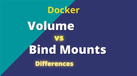 docker volume vs bind mounts differences in docker docker series