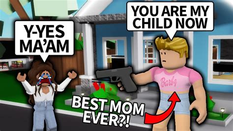 I Became A Mom In Roblox Brookhaven 🏡rp Youtube