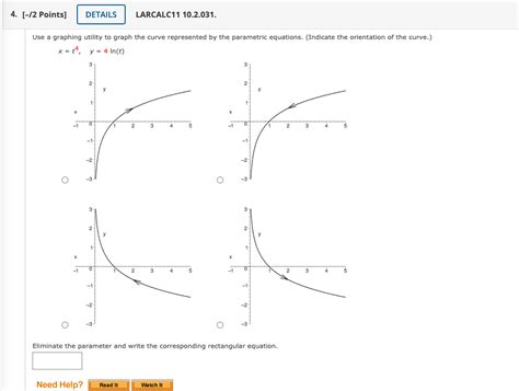 Solved 4 [ 2 Points Details Larcalc11 10 2 031 Use A