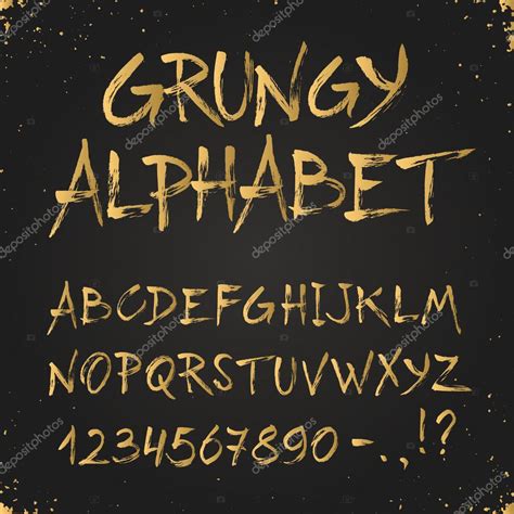 Hand Drawn Alphabet Stock Vector Image By ©ollymolly 102296306