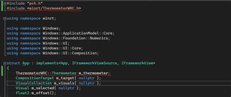 [c winrt windows runtime component] winrt hresult class not