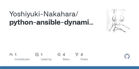 github yoshiyuki nakahara python ansible dynamic inventory