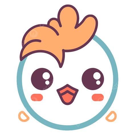 Dibujos Animados De Imágenes Prediseñadas De Pollitos Lindos Redondos