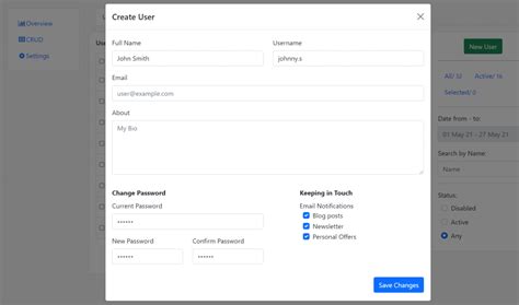 build a crud template using react bootstrap express postgres images