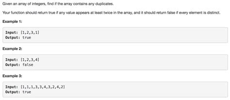 leetcode 217 contains duplicate snailtyan