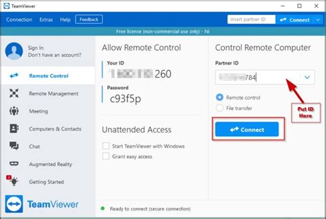 how to use teamviewer to connect to another computer gasmgenius