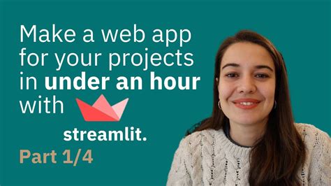 how to build a streamlit app beginner level streamlit tutorial part