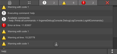 unity 插件推荐：in game debug console 狂飙