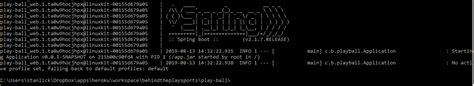 why does my spring boot app hang when started in a docker swarm stack