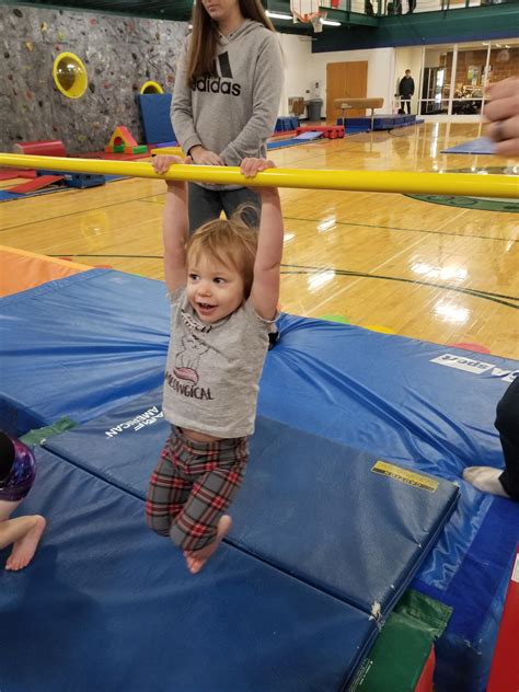 My Daughters First Gymnastics Class Was Last Night R Mommit