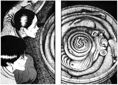 Spiral Into Horror Uzumaki 1 2 3 Complete Horror Manga Lot Junji