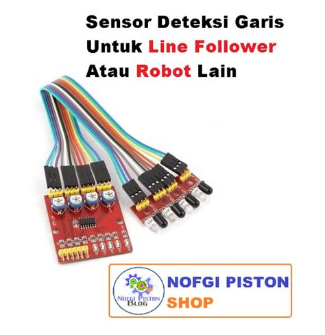 Arduino Part 24 Sensor Infrared Pendeteksi Garis Ir L