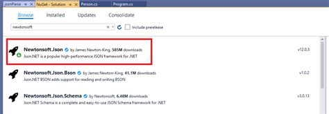 c deserializing json techtutorialsx