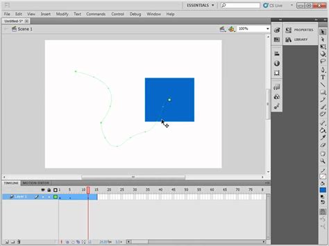 How To Make A Basic Motion Tween In Adobe Flash Cs5 Youtube
