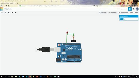 creating a blinking led with arduino in autodesks