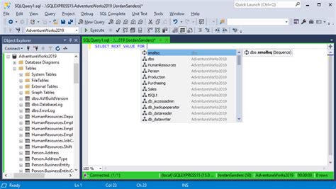 code efficiently with t sql context prompts in sql complete