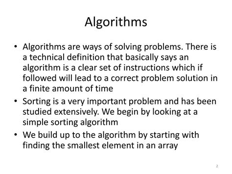 Ppt Introduction To Algorithms Powerpoint Presentation Free Download