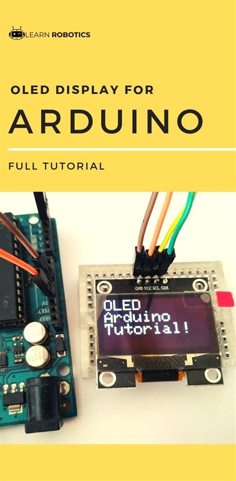 oled display with arduino tutorial electronics and coding