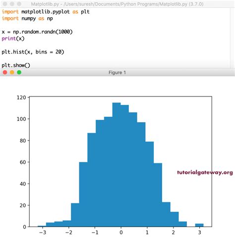 python matplotlib histogram
