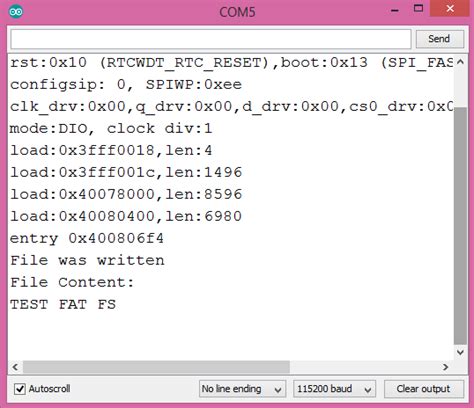 esp32 fat file system reading a file techtutorialsx