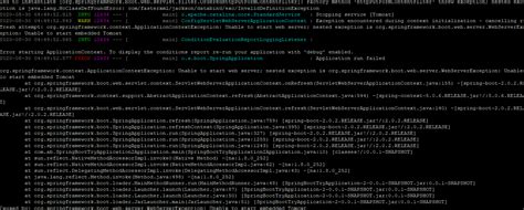 amazon web services unable to start embedded tomcat on