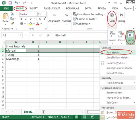 row height3 ms excel 2013