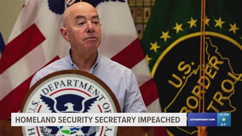 House Impeaches Mayorkas On Second Vote