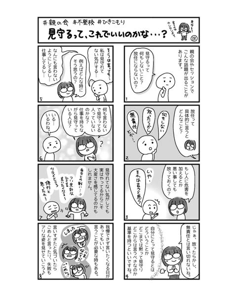 ひきこもり状態の子どもを『見守る』と言うけれど、それでいいのか不安です。 Nlp子育てcoach™ 不登校ひきこもり状態、親の会の後