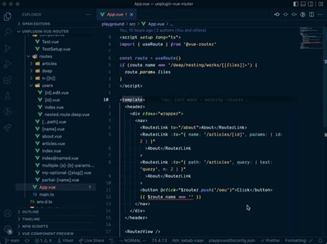 unplugin vue router npm