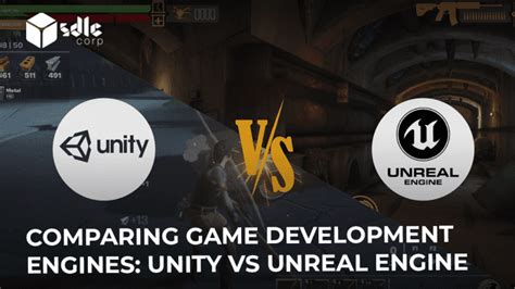 comparing game development engines unity vs unreal engine