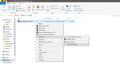 how to run a jar file on windows