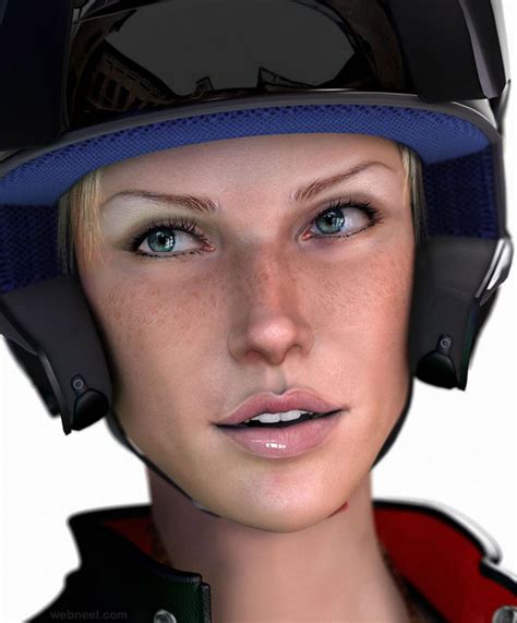 25 Beautiful And Realistic 3d Character Designs From Top Designers