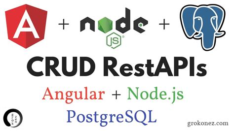 angular 6 client postgresql node js express sequelize crud apis