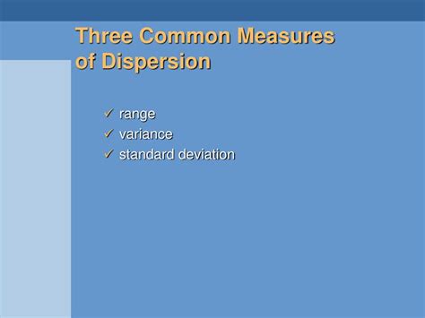 Ppt Measures Of Dispersion Powerpoint Presentation Free Download