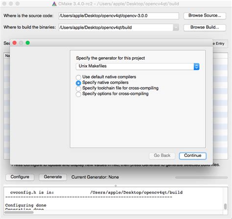 第一章 安裝與設置 learning opencv 3 0 with qt 5