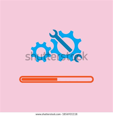 Loading Process Update System Icon Concept Stock Vector Royalty Free