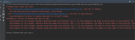 raise runtimeerror ‘error s in loading state dict for {} n t