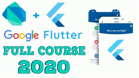 flutter tutorial for beginners 2020 build app with flutter