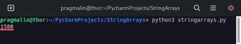 how to create an array of strings in python pragmaticlinux