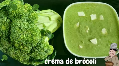 Receta De Crema De Brócoli Recetas De Cocina Fácil Y Rápido Youtube