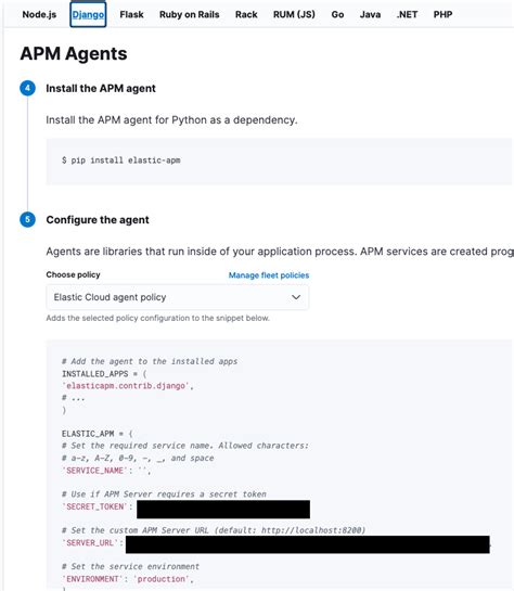 elasticsearch setting up elastic apm python stack overflow