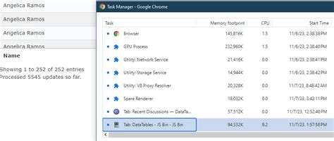 memory leak searchpanes rebuildpanes — datatables forums