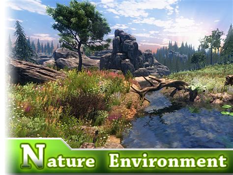 nature environment v1 0 game assets for unity and unreal