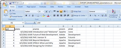 how to export mostly text fields from mysql to csv and import to ms
